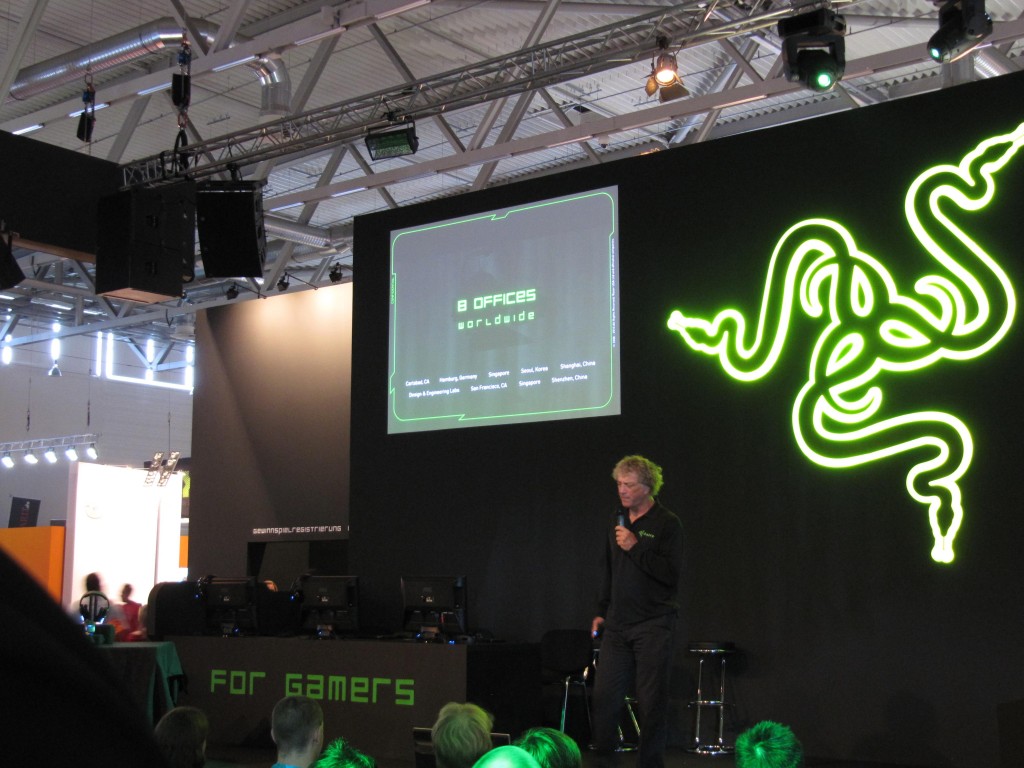 GamesCom 2010 Razer Pressekonferenz – Starcraft 2 Peripherie und Razers ...
